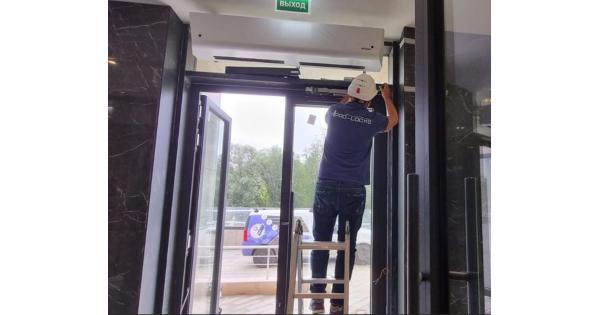 Сервисное обслуживание автоматической раздвижной двери