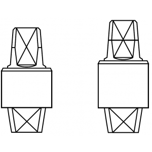 Шпиндели для напольных доводчиков ASSA ABLOY в Москве купить, низкие цены