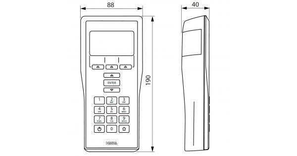 dormakaba programmer 1460 программатор для автономных компонентов СКУД ...