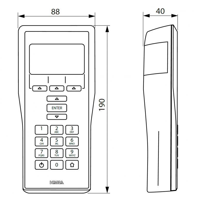 dormakaba programmer 1460 программатор для автономных компонентов СКУД ...