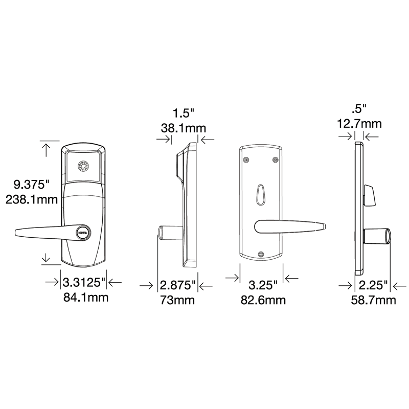 E790 ILCO гостиничный электронный замок - купить в Москве с доставкой