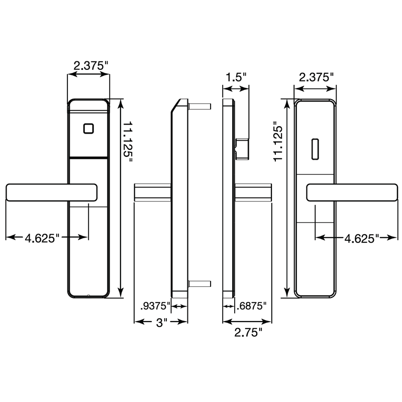 Confidant RFID dormakaba гостиничный электронный замок - купить в ...